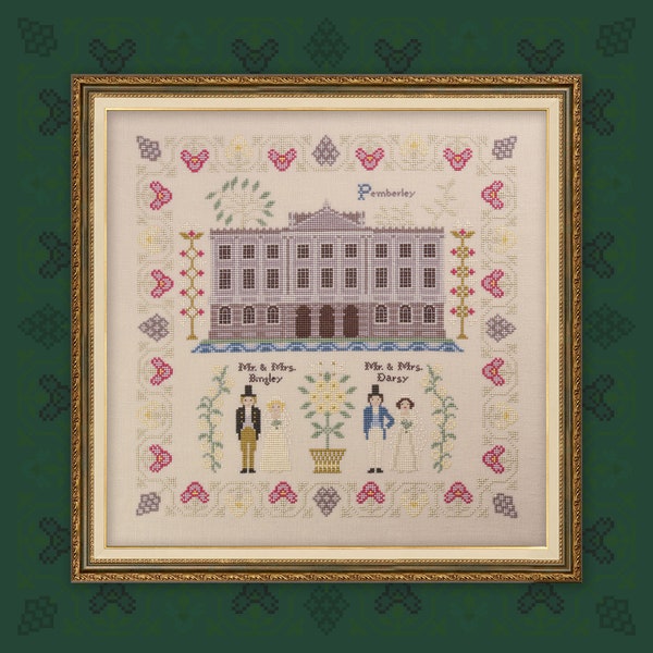 Pride and Prejudice Cross Stitch Pattern - Etsy