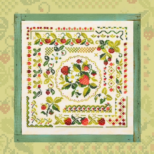 Digital Cross Stitch Pattern southern Land Owlforest - Etsy