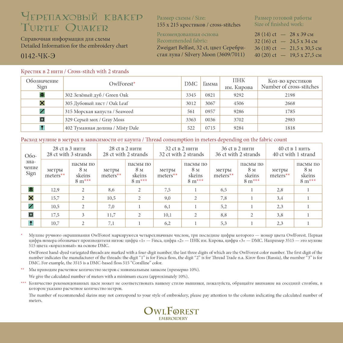 Digital Cross Stitch Pattern turtle Quaker Owlforest - Etsy