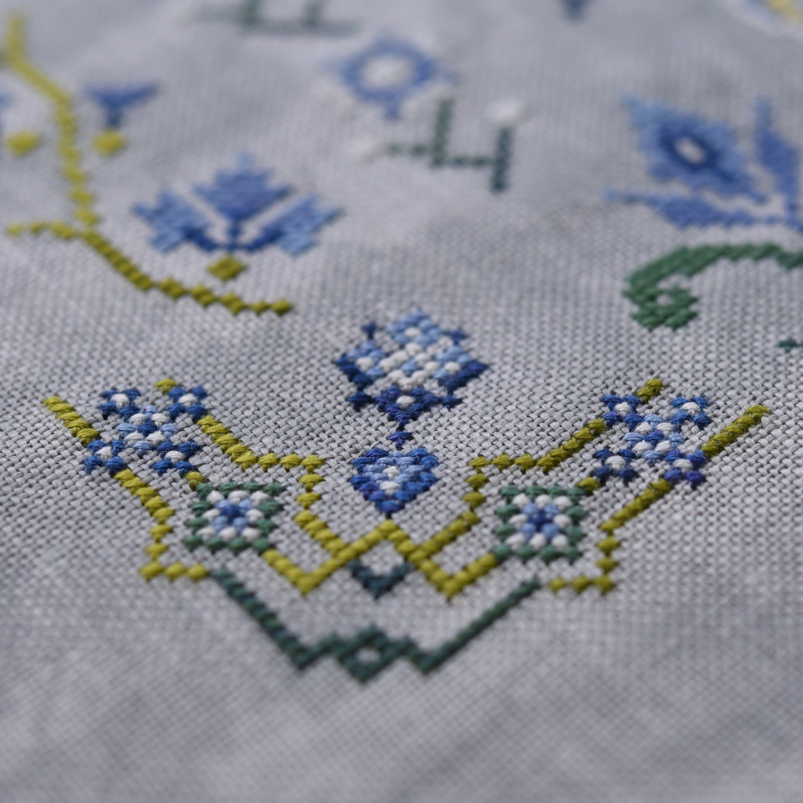 Digital Cross Stitch Pattern “misty Butterflies” Owlforest - Etsy