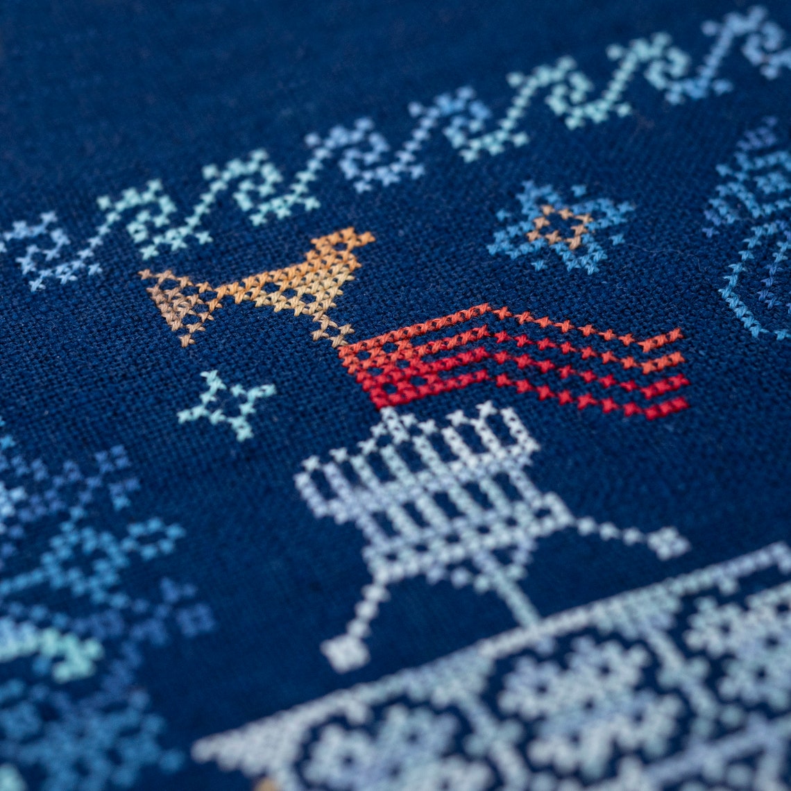 Digital Cross Stitch Pattern “flying Ship” Owlforest - Etsy