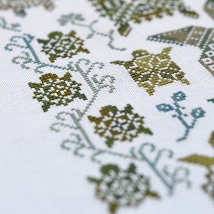 Digital Cross Stitch Pattern “turtle Quaker” Owlforest - Etsy