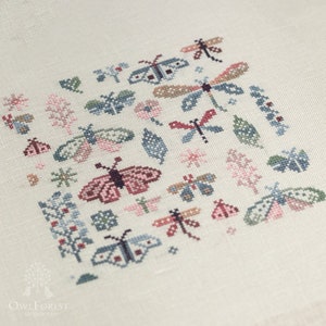 Digital Cross Stitch Pattern “jointless Patterns” Owlforest - Etsy