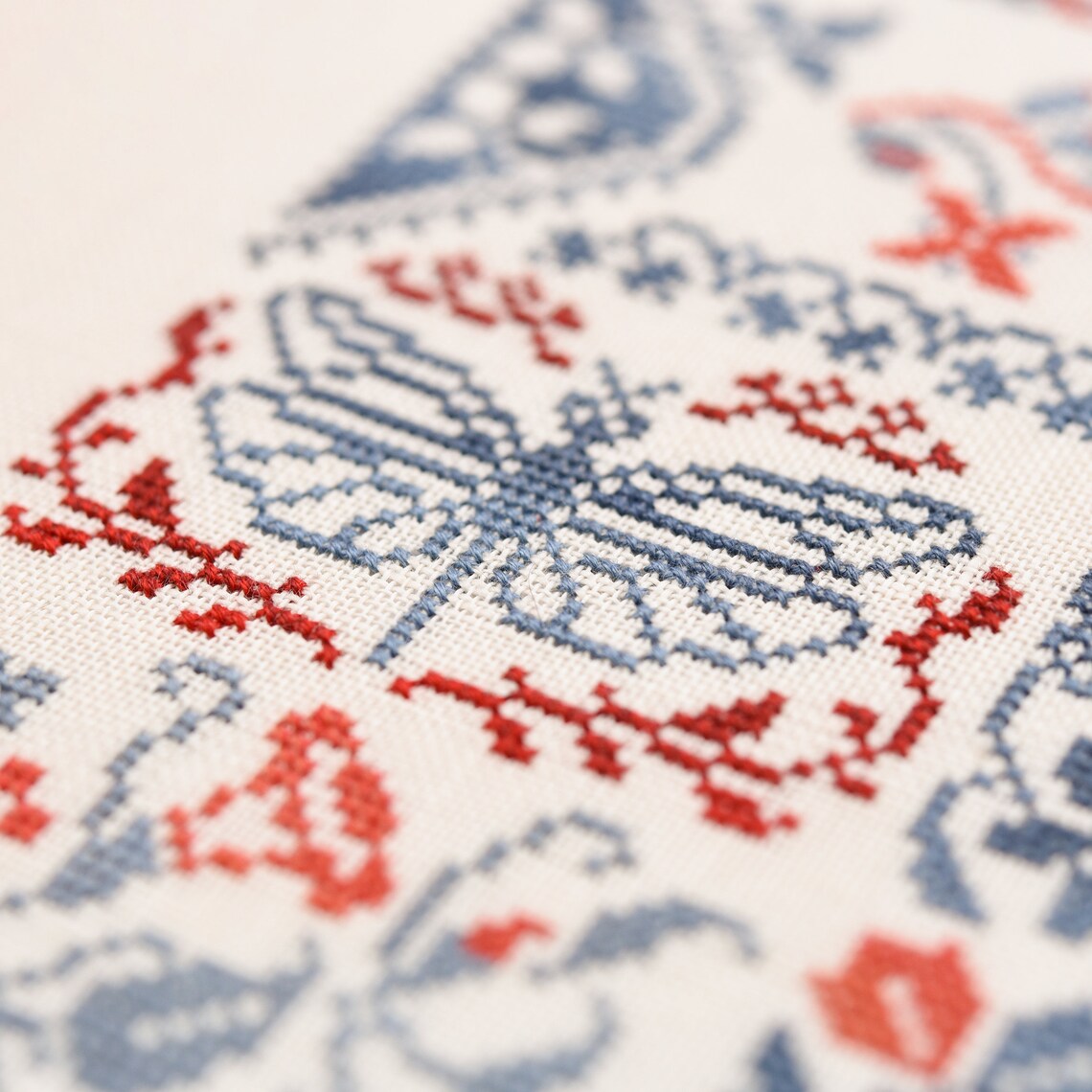 Digital Cross Stitch Pattern southern Land Owlforest - Etsy