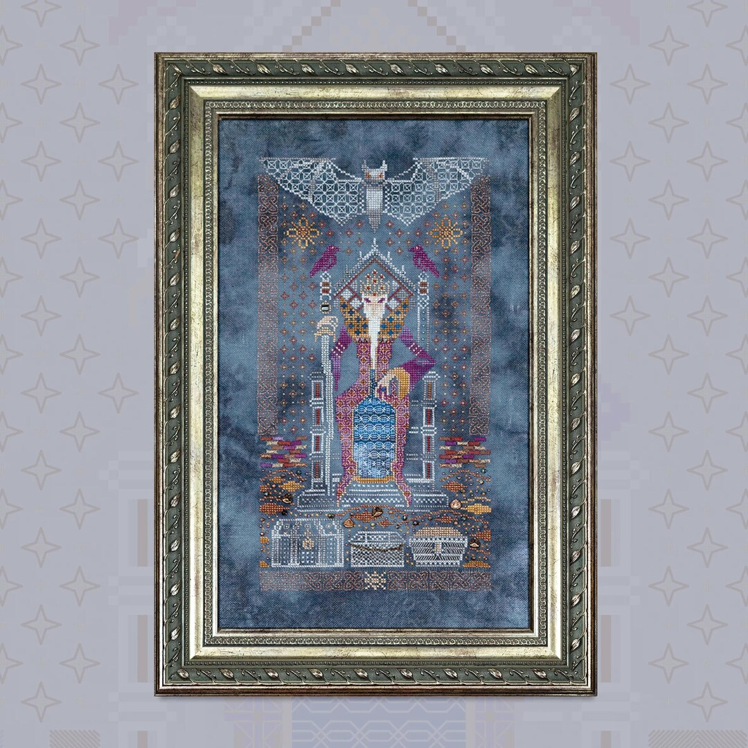 Digital Cross Stitch Pattern “tsar Kashchey” Owlforest - Etsy