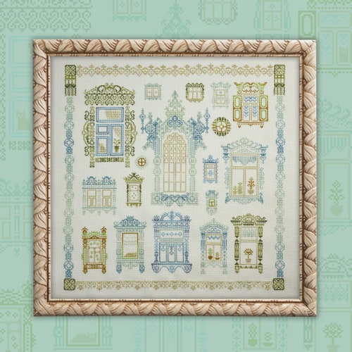 Digital Cross Stitch Pattern turtle Quaker Owlforest - Etsy