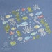 Digital Cross Stitch Pattern jointless Patterns Owlforest - Etsy