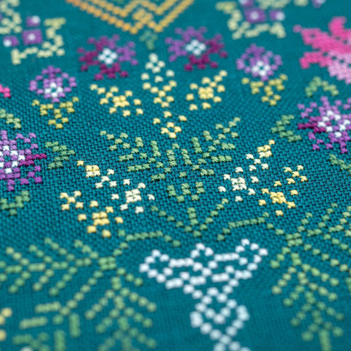Digital Cross Stitch Pattern tulips Owlforest - Etsy