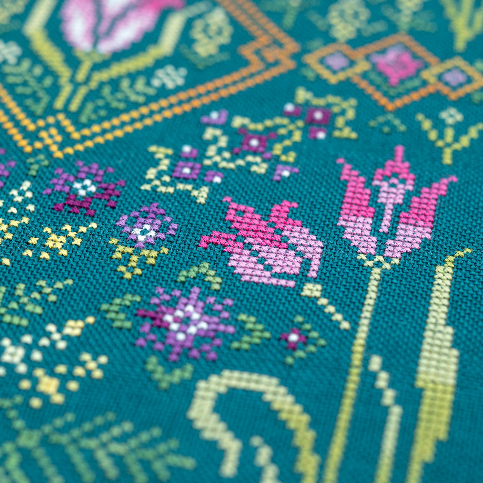 Digital Cross Stitch Pattern “tulips” Owlforest - Etsy