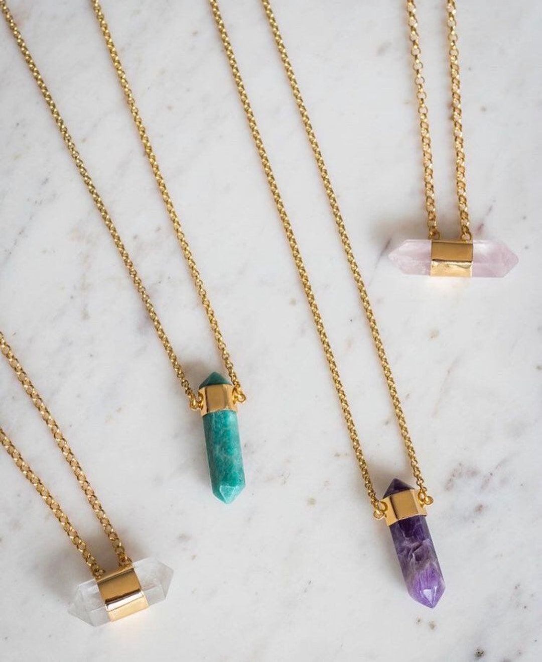 Magic Necklace With Real Quartz - Etsy