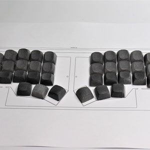 DES Keycap Set Ergonomic Sculpted Keycaps - Etsy