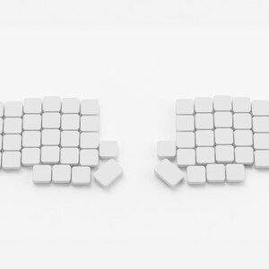 FMX Keycap Set for Split Keyboard | Ergonomic Low Profile Keycaps - Etsy