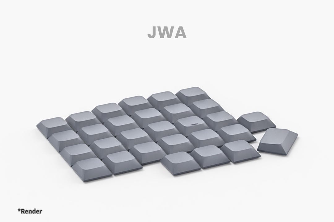 JWA Keycap Set for Split Keyboard | Ergonomic Comfort - Etsy