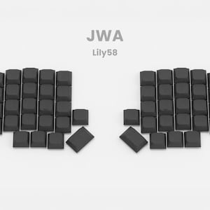 JWA Keycap Set for Split Keyboard | Ergonomic Comfort - Etsy