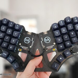 DES Keycap Set for Split Keyboard | Ergonomic MX Mechanical Keycaps - Etsy