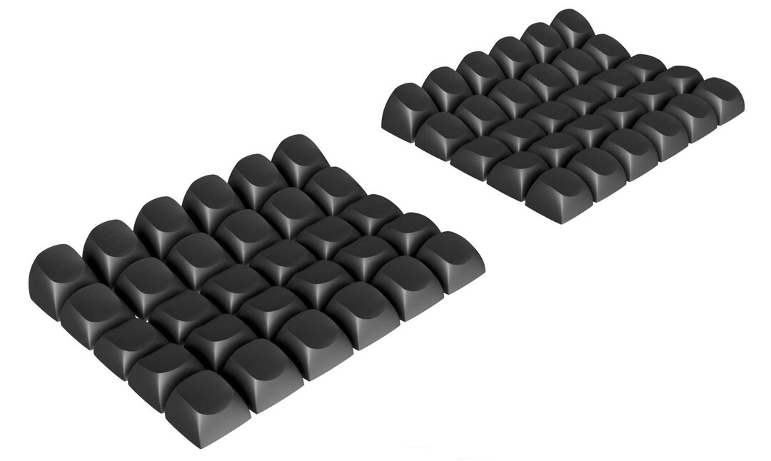 DES Keycap Set, Ergonomic Sculpted Keycaps - Etsy