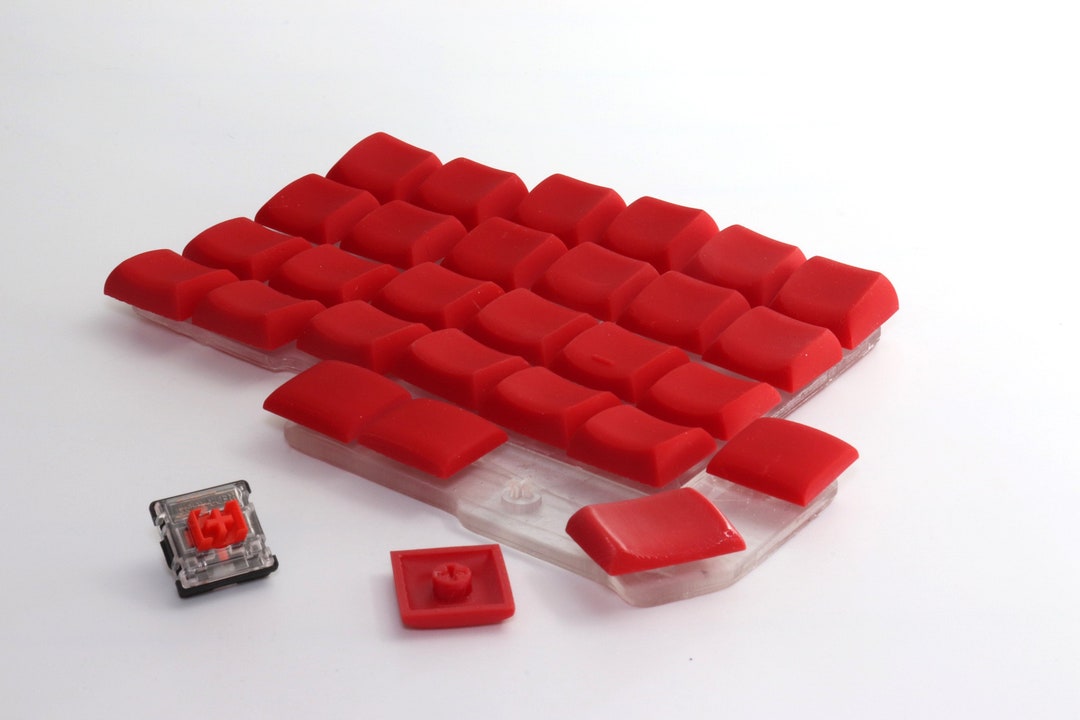 Mx-chicago Colored Steno Keycap Set, Low Profile Ergonomic Sculpted ...