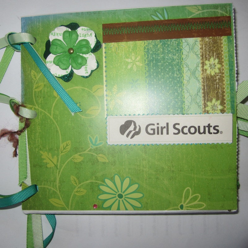 Girl Scout Scrapbook - Etsy