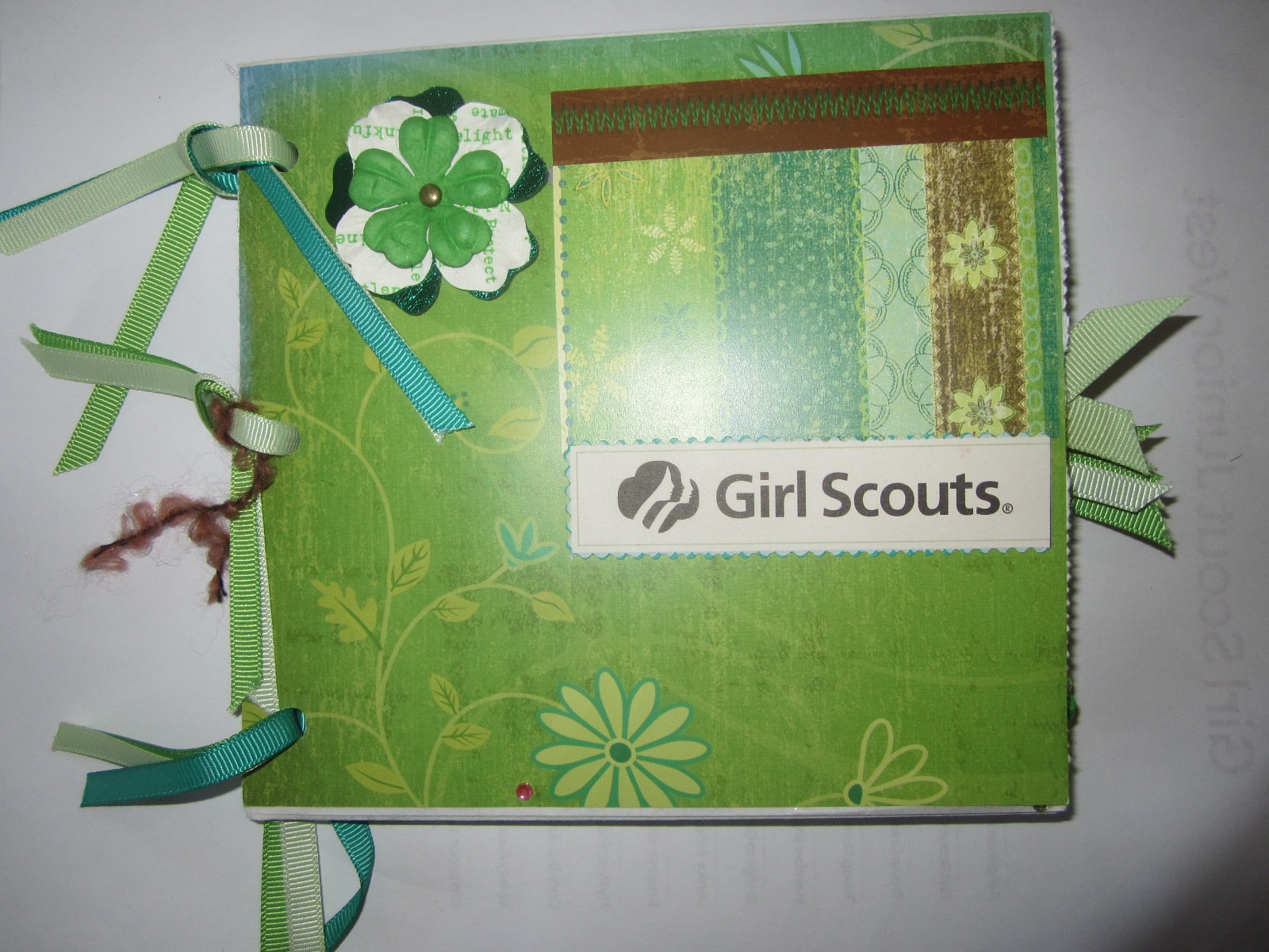 Brownie Girl Scout Paperbag Scrapbook - Etsy