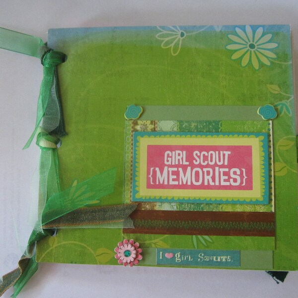 Girl Scout Scrapbook - Etsy