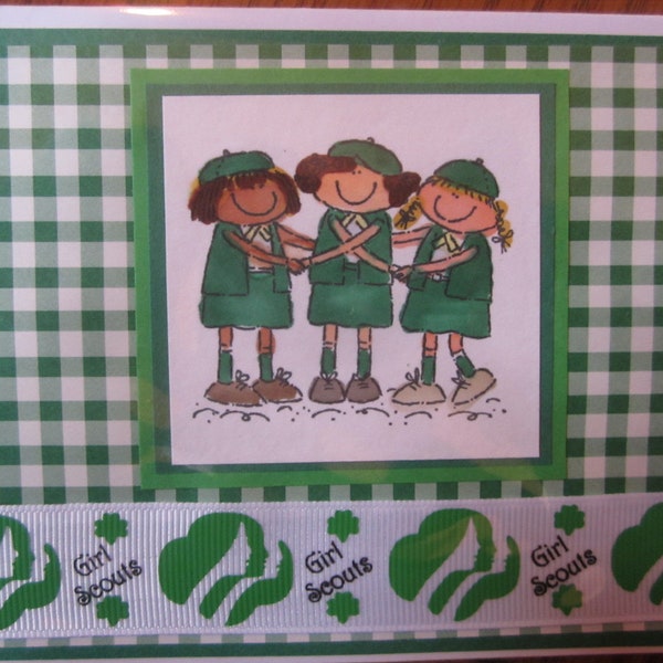 Girl Scout Greeting Cards - Etsy