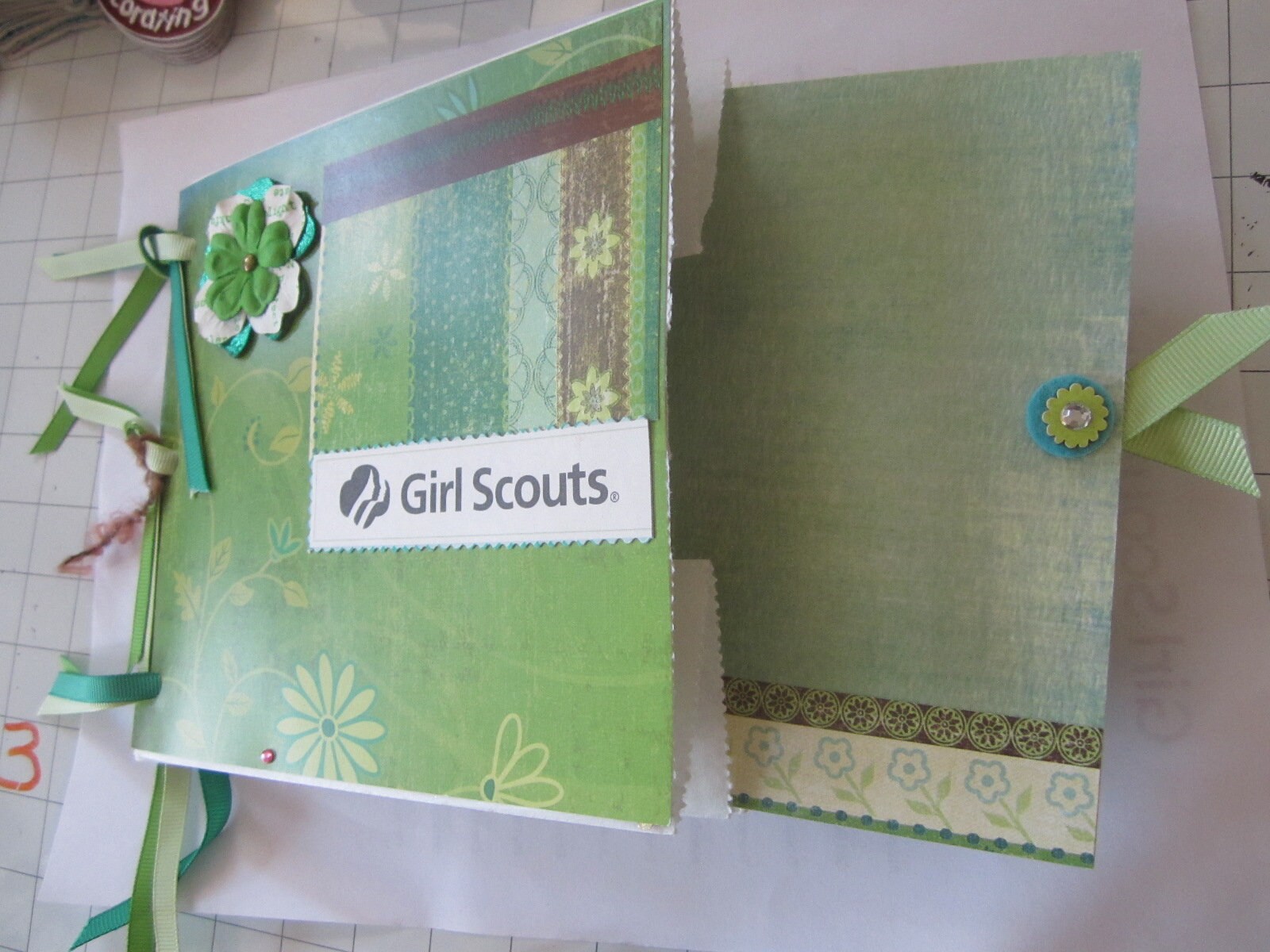 Brownie Girl Scout Paperbag Scrapbook - Etsy