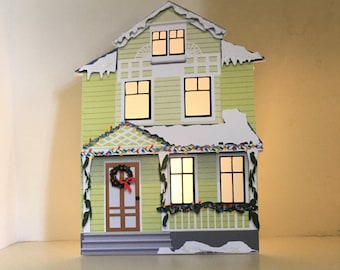 Victorian Paper House - Etsy