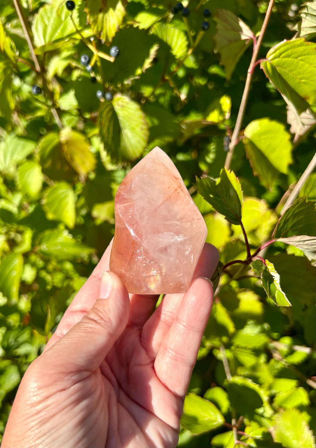 Natural Fire Quartz Flame, Fire Quartz Flame, Quartz Flame - Etsy