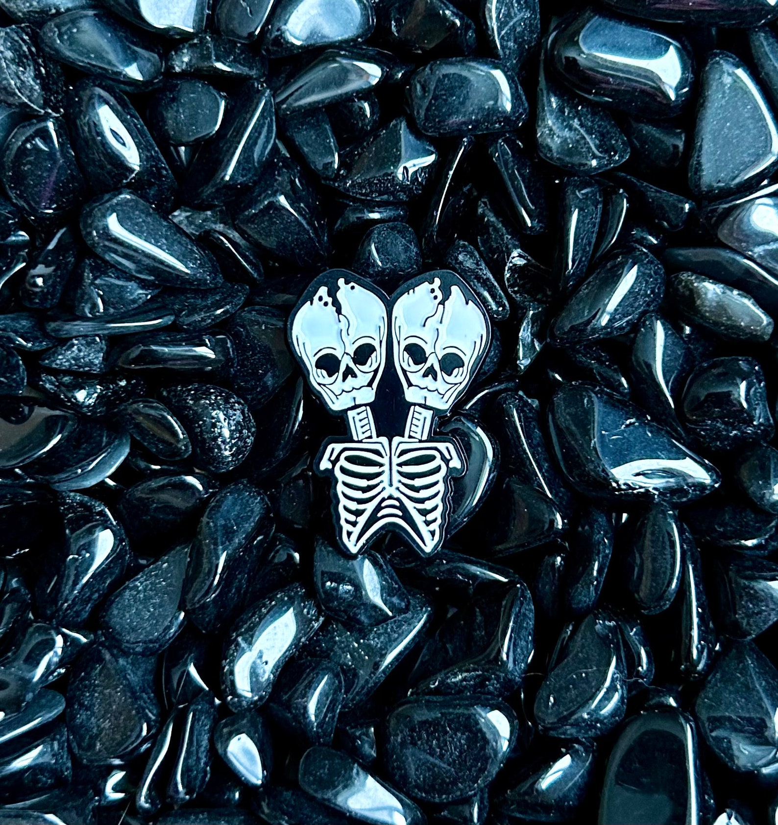 Conjoined Twins Skeleton Enamel Pin Conjoined Twins Enamel - Etsy