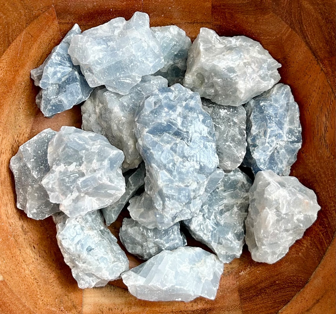 Natural Blue Calcite-raw - Etsy
