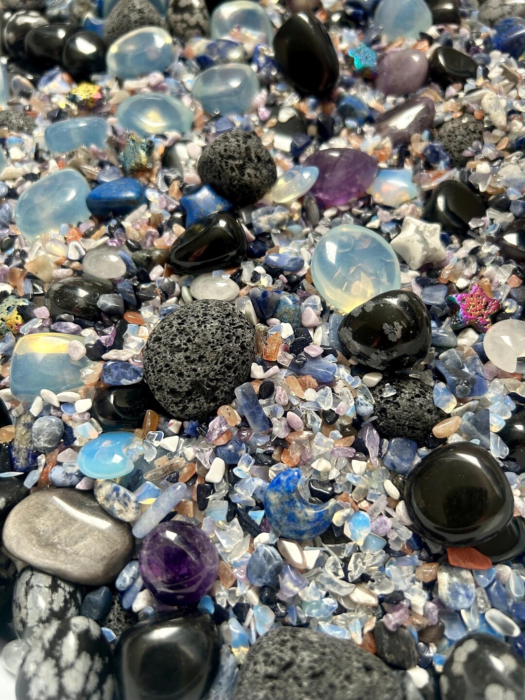 Crystal Confetti, Night Sky Crystal Confetti, Crystal Scoop - Etsy