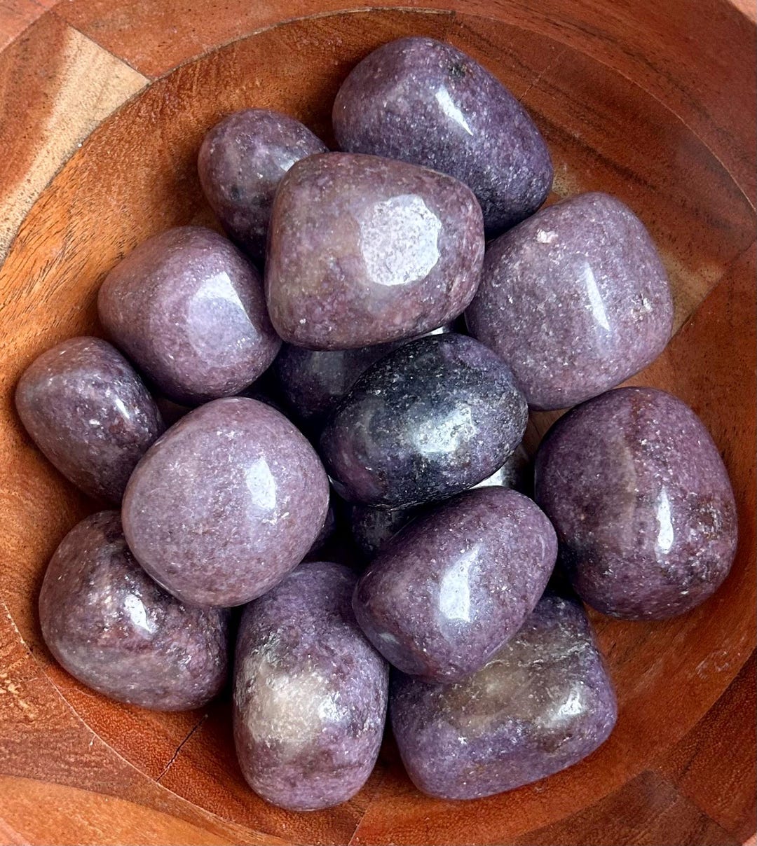 Natural Lepidolite Tumble - Etsy