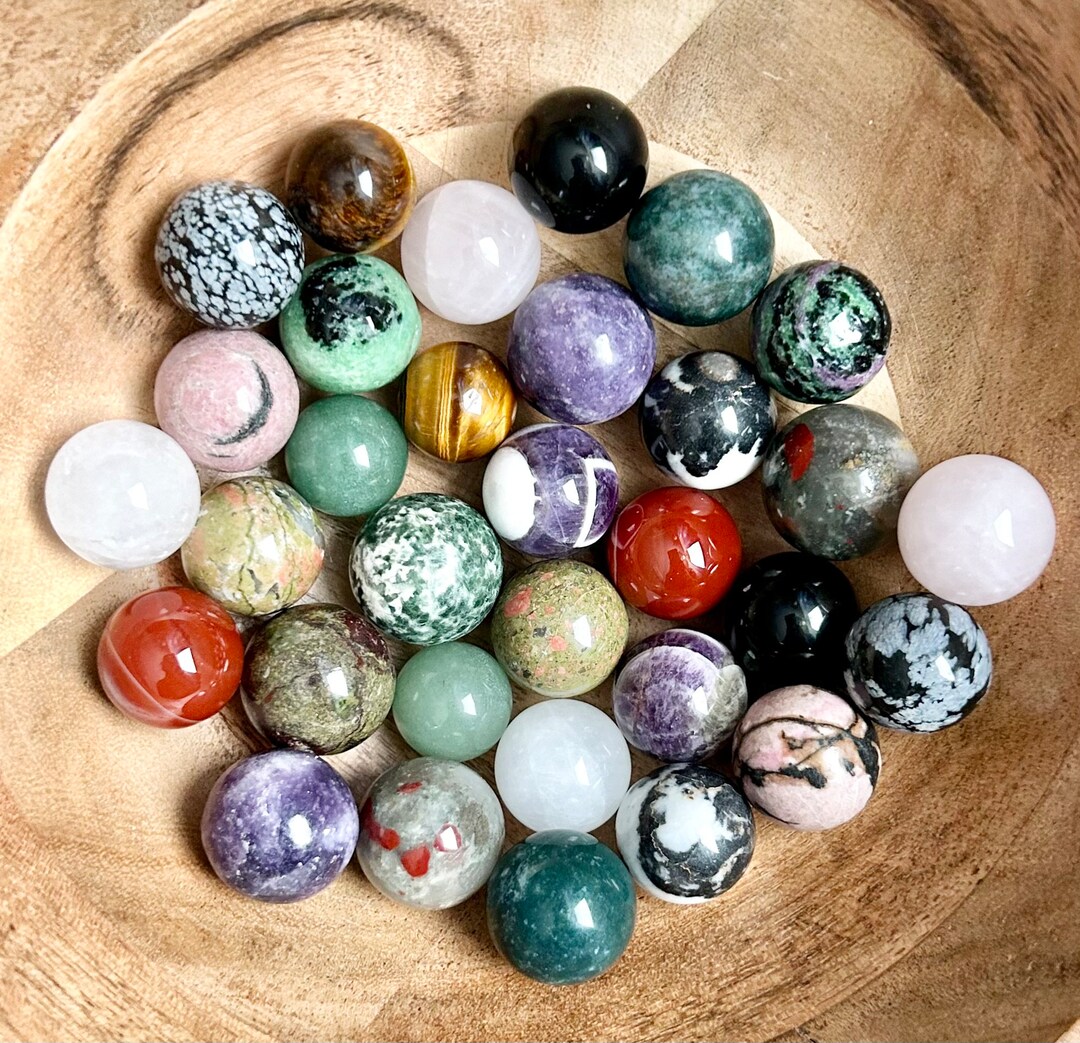 Crystal Mini Sphere, Mini Sphere, Natural Crystal Sphere - Etsy