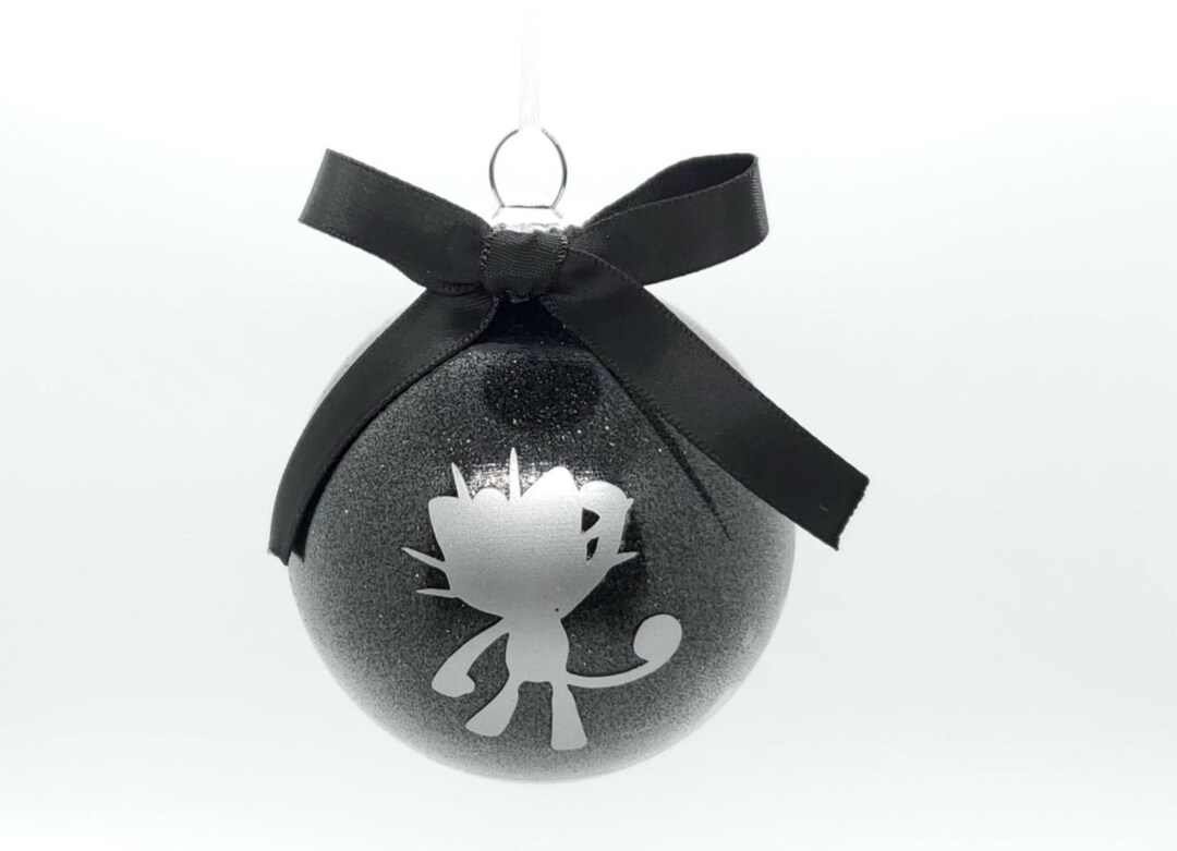 Handmade Meowth Pokemon Christmas Ornament - Etsy