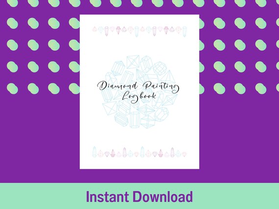 Diamond Painting Logbook DIGITAL COPY - Etsy