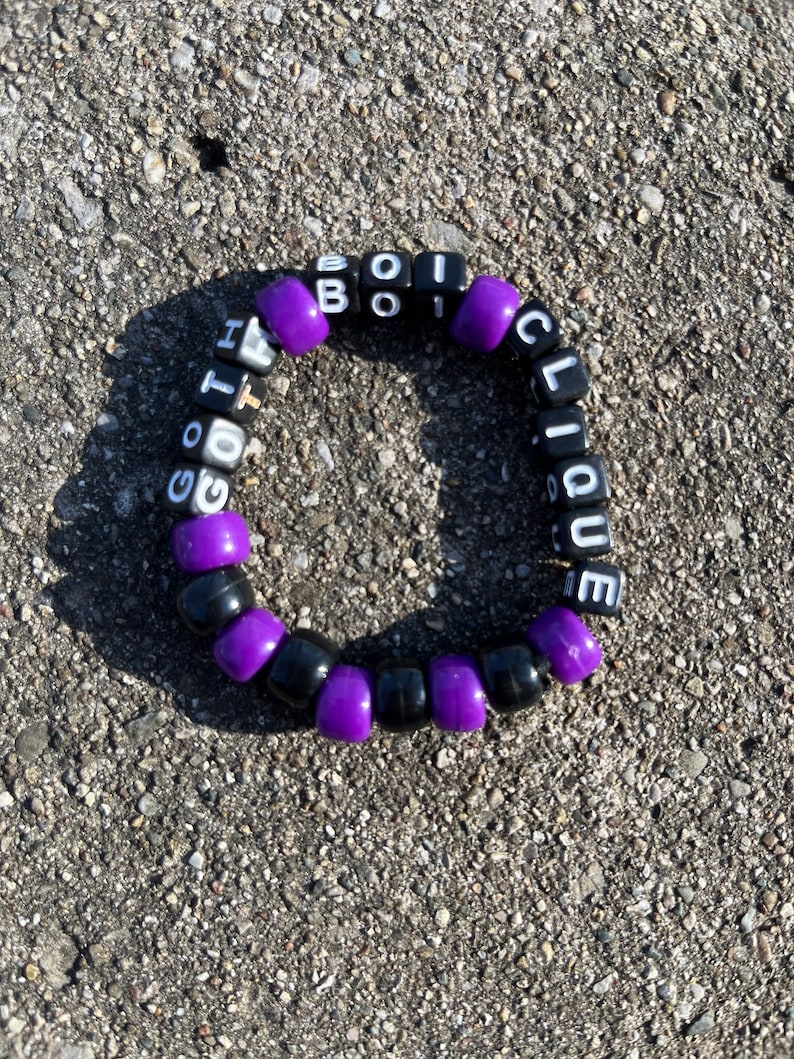 Goth Boi Clique Bracelet - Etsy