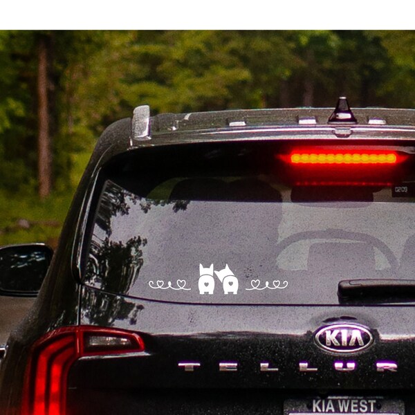 Couple Car Decals - Etsy