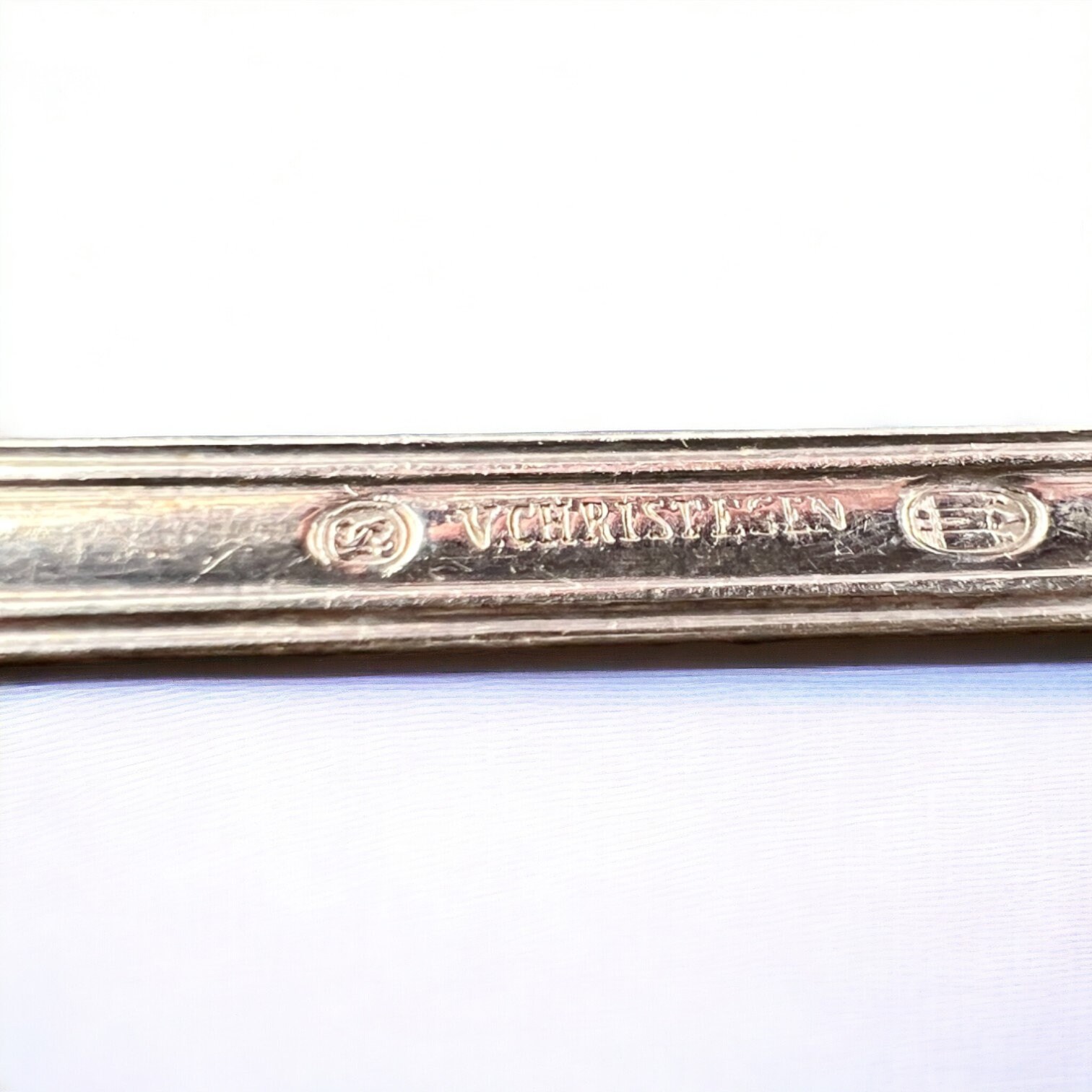 Antique Danish Sterling Silver V. Christesen & Simon Groth Large ...