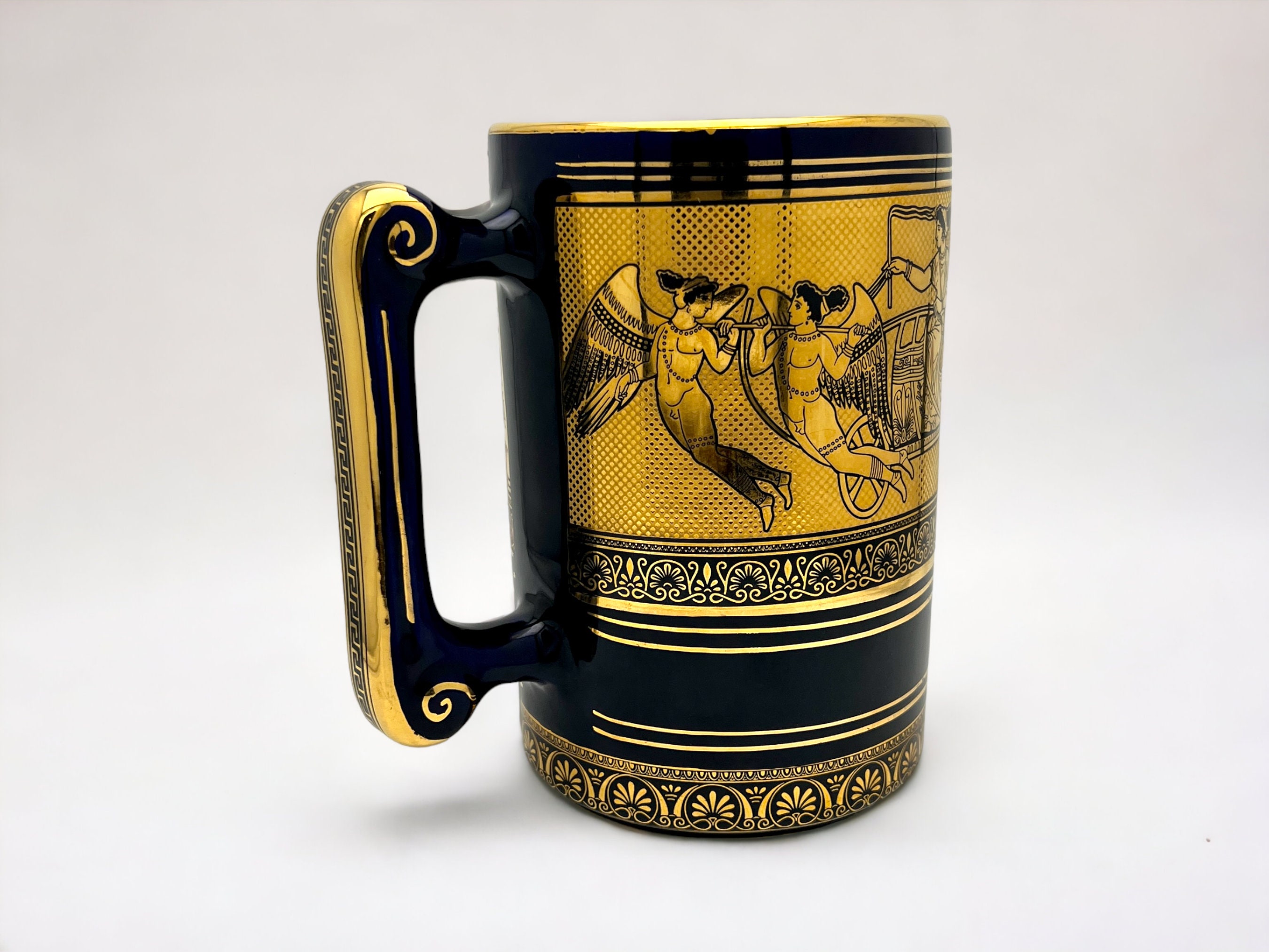 Spathas Keramik Handmade 24 Karat Gold Greek Mug - Etsy