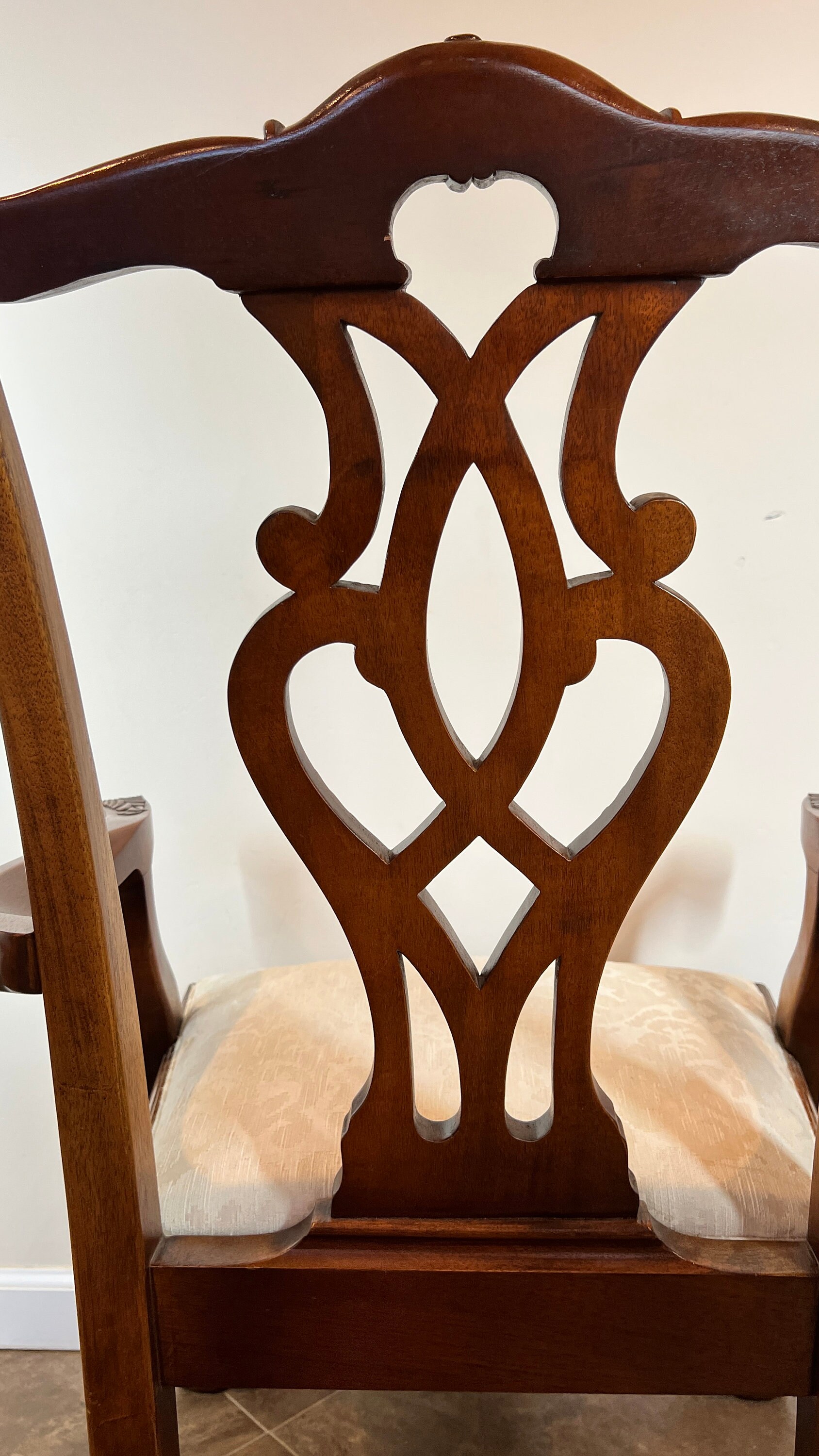 Stanley Furniture Chippendale Style Chairs Set of 2 - Etsy