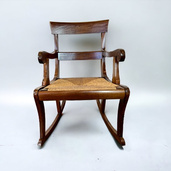 Antique Rocking Chair - Etsy