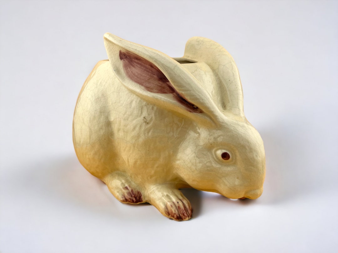 Vintage Hand Painted Noritake Japanese Ceramic Rabbit Planter - Etsy