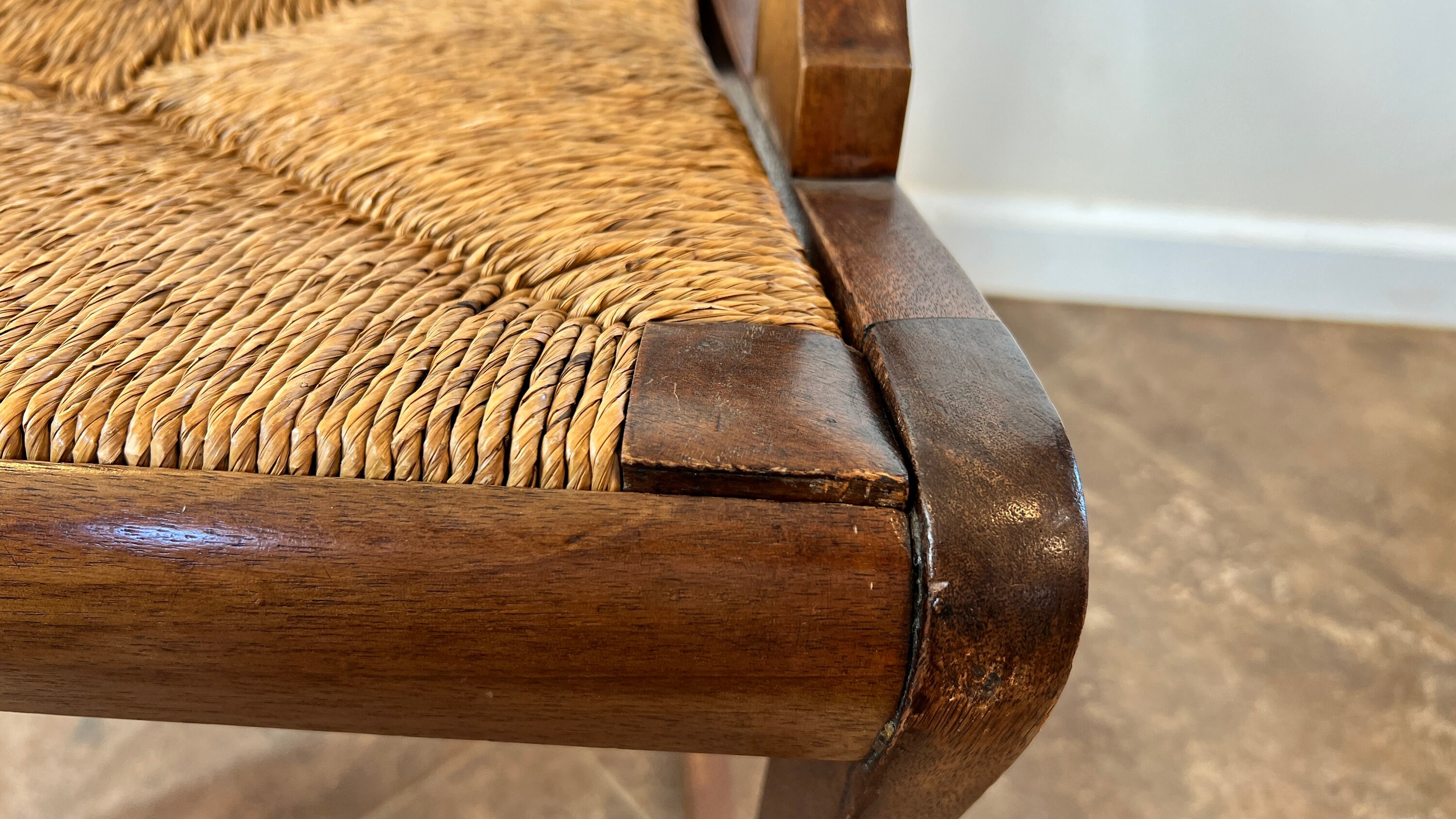 Antique Shaker Rattan Low Profile Rocking Chair - Etsy