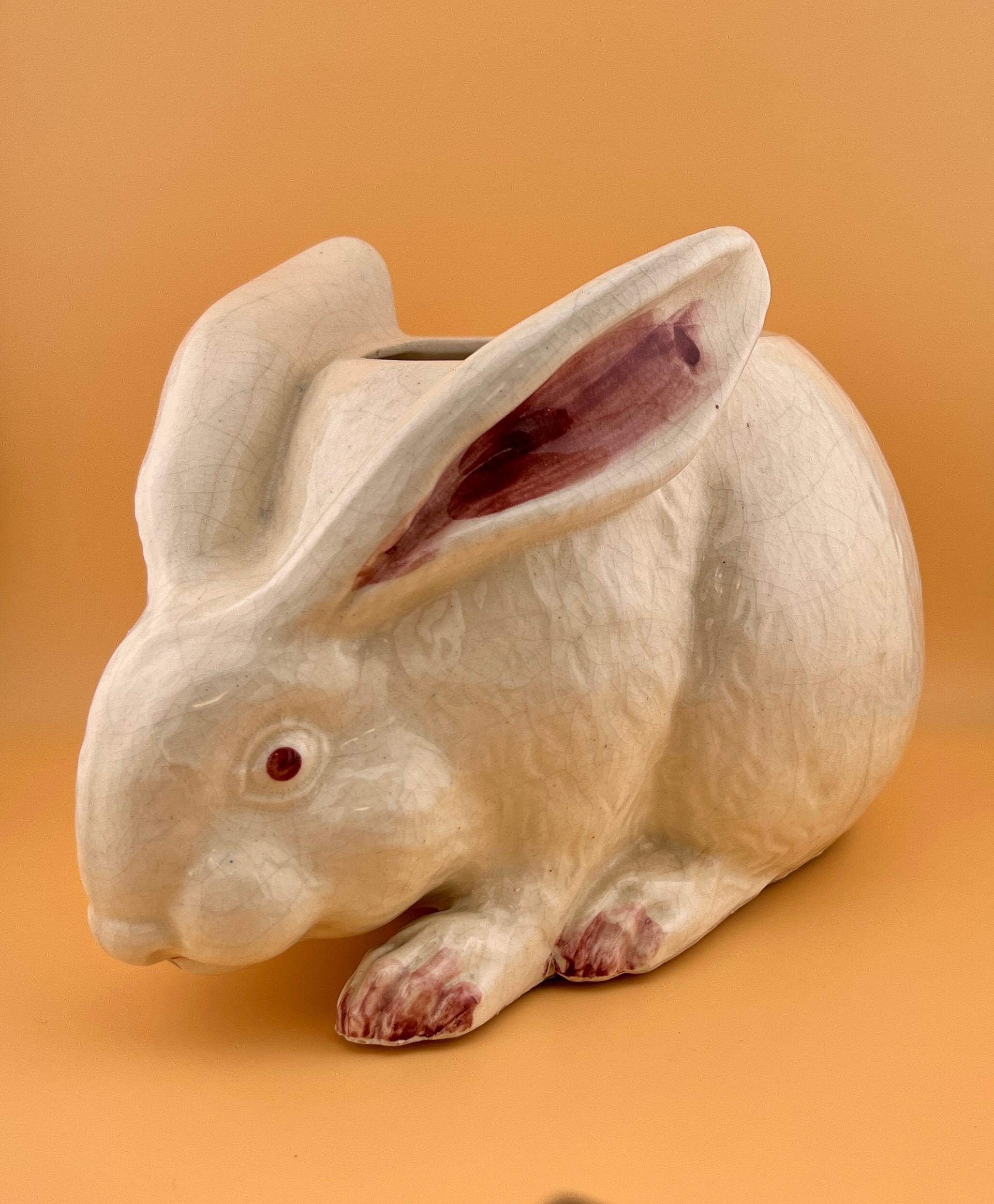 Vintage Hand Painted Noritake Japanese Ceramic Rabbit Planter - Etsy