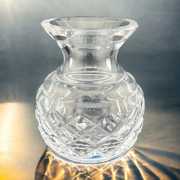 Crystal Flower Vase - Etsy