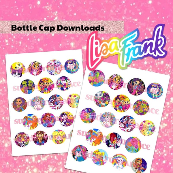 Lisa Frank Stickers - Etsy