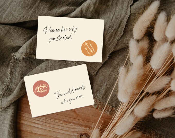 Acts of Kindness Punch Card Pack of 5 | Stocking Stuffer | Motivational ...