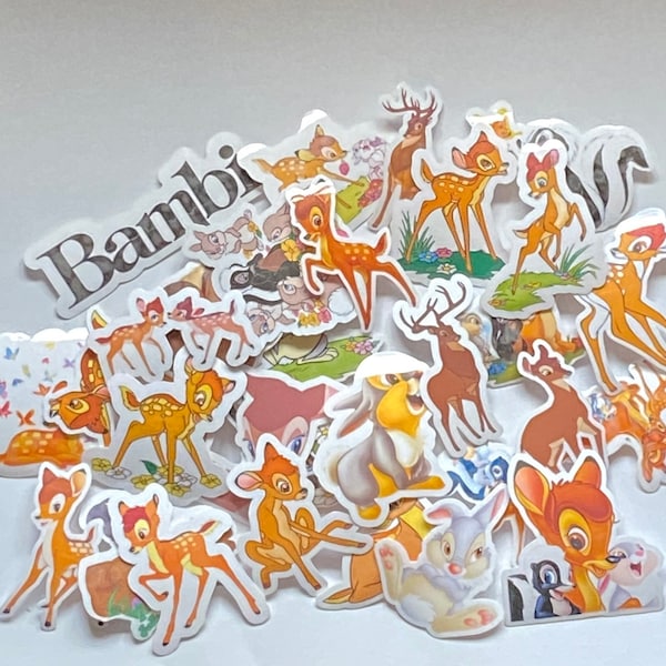 Bambi Stickers - Etsy