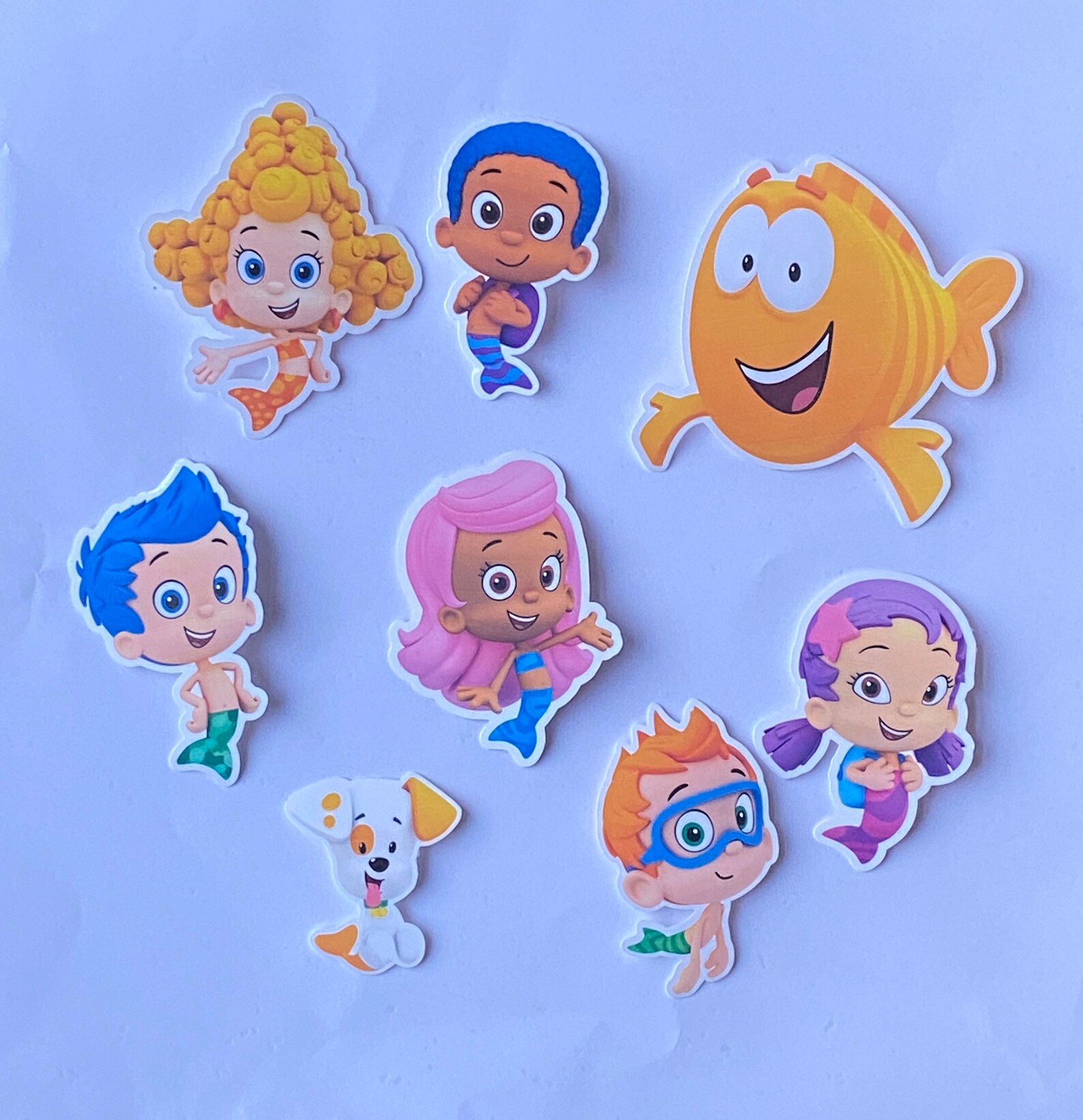 BUBBLE GUPPIES Sticker Pack, Vinyl Stickers - Etsy