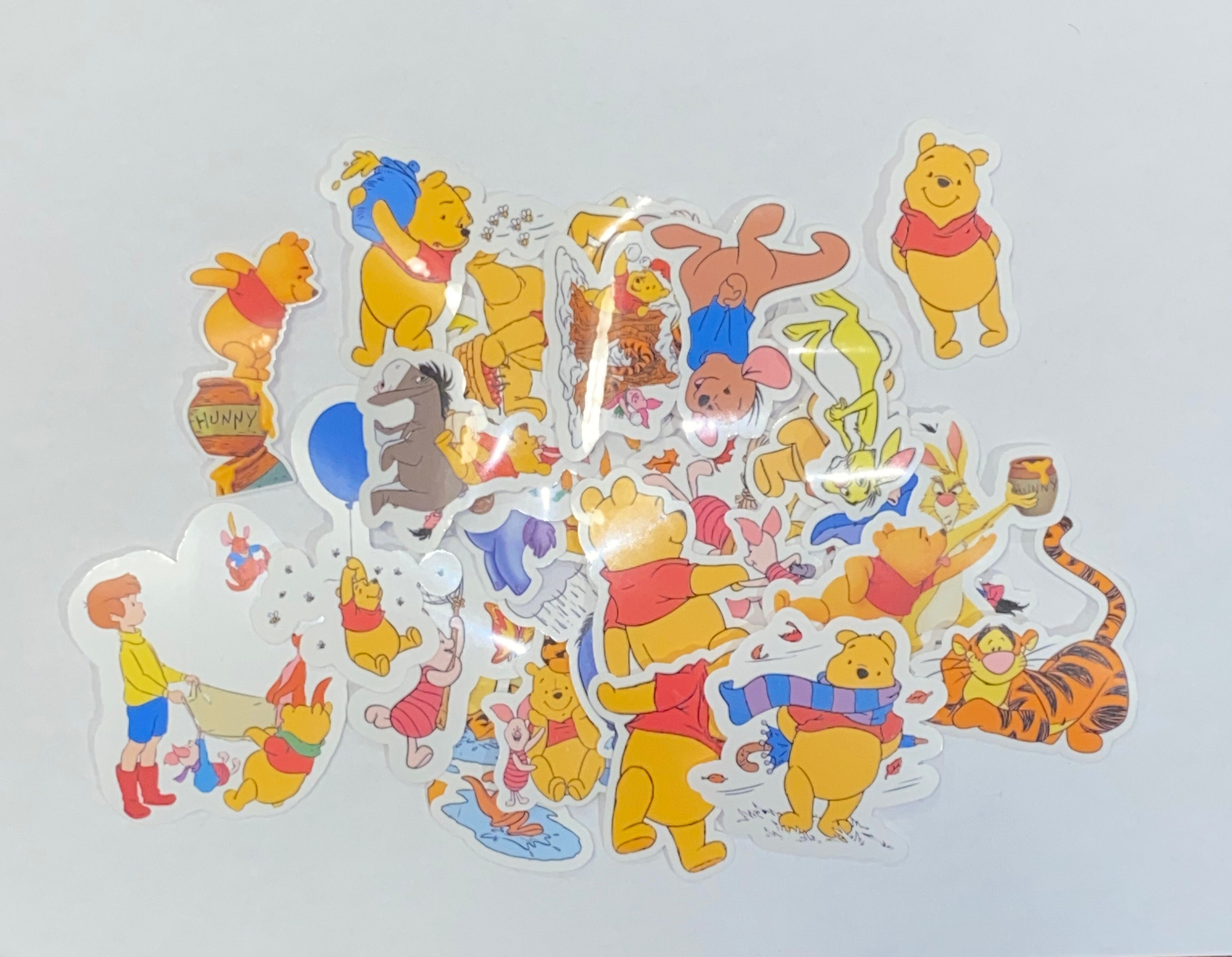 WINNIE THE POOH Stickers Bundle Pack, Vinyl Stickers - Etsy